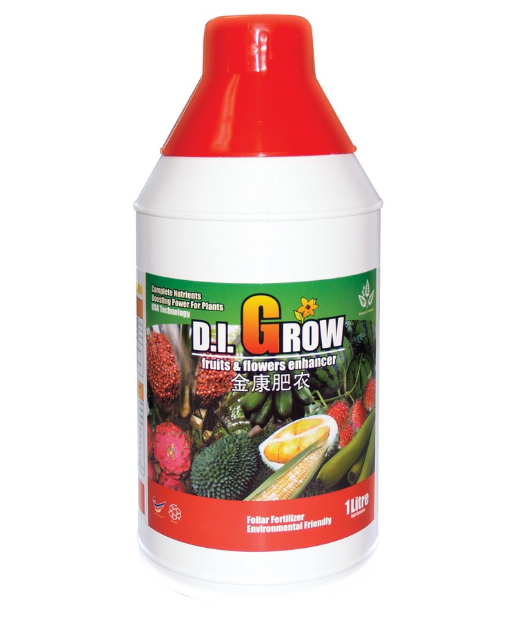 D.I. GROW FERTILIZER (RED) 1L - Diamond Interest