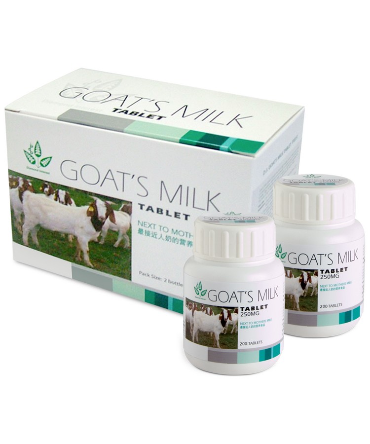 GOAT'S MILK CHEWABLE TABLET 400'S - Diamond Interest