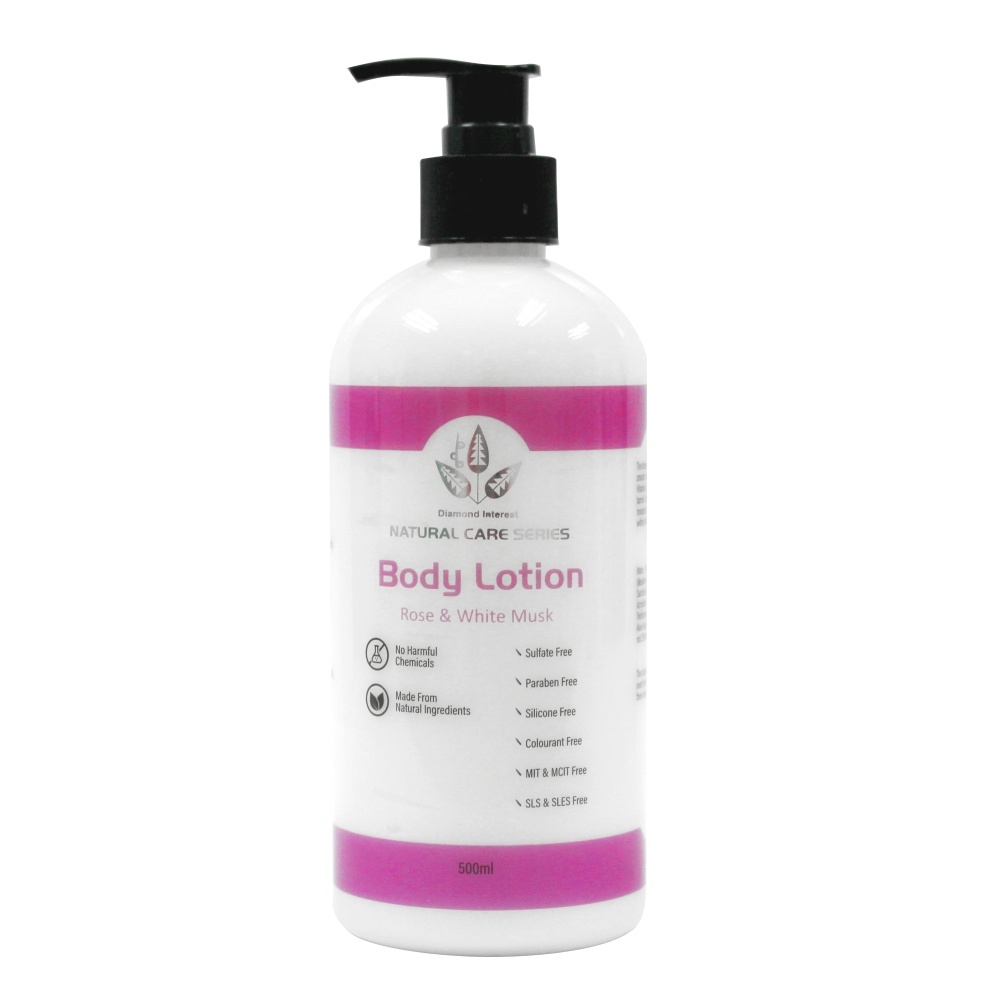 Natural Care Body Lotion (Rose & White Musk) - Diamond Interest