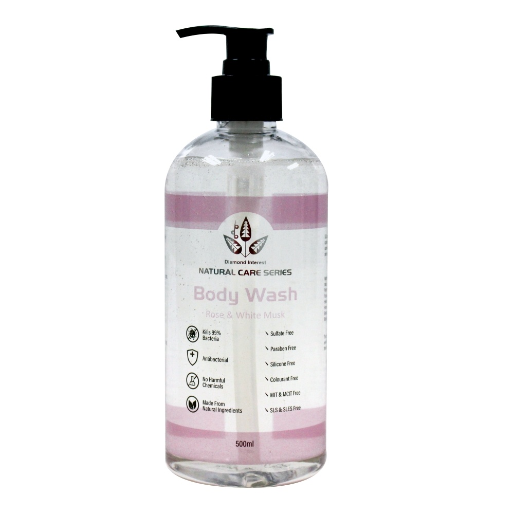 Natural Care Body Wash Rose And White Musk Diamond Interest