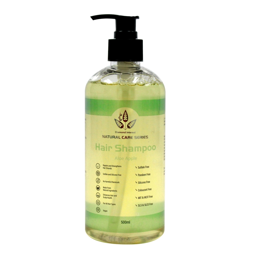 Natural Care Hair Shampoo (Aloe Apple) - Diamond Interest